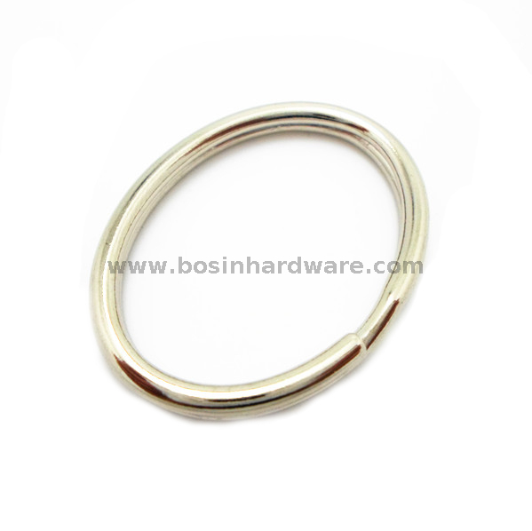 Medium Oval Shape Metal O Ring Split Ring - Buy Split ring, Key chain ...