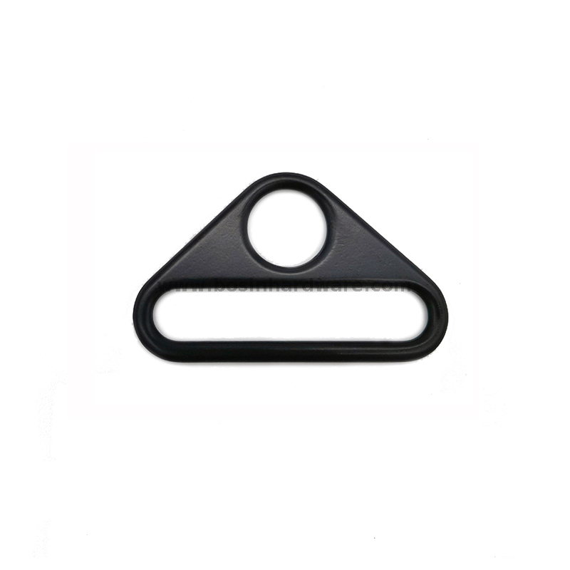 Black Alloy Triangle Strap Connector Buckle for Backpack Belt - Buy ...