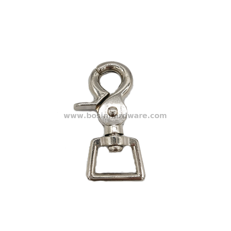 16mm Square Head Trigger Snap Hook - Buy Key Ring Snap Hook, Trigger ...