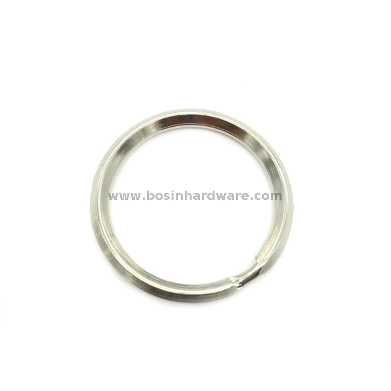 30mm Nickel Plated Triangle Hardware Split Ring - Buy Triangle Split ...